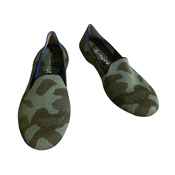 Rothy's | Shoes | Rothys The Loafer In Olive Green Camo Size 2 | Poshmark